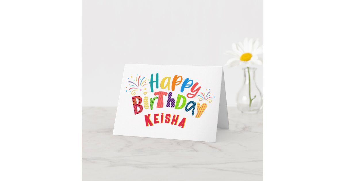Fun Funky Happy Smile Birthday Greeting Card | Zazzle