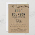 Fun Funny Free Bourbon Tasting Party Invitation | Zazzle