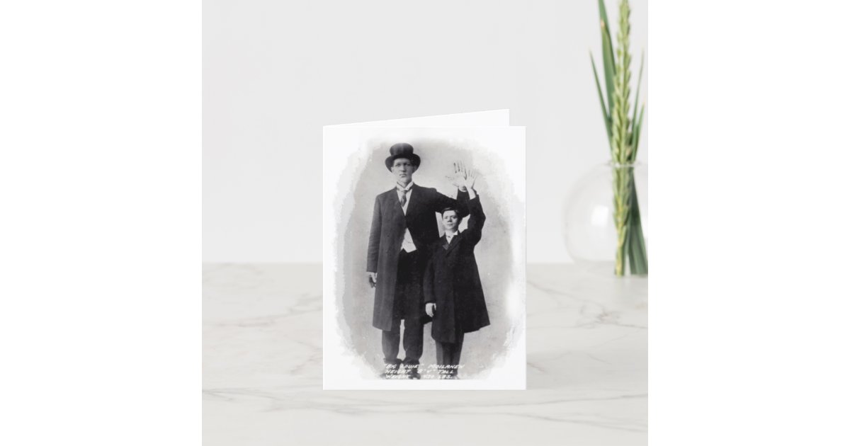 FUN! GIANT HELLO! ~ CIRCUS GIANT! NOTE CARD | Zazzle