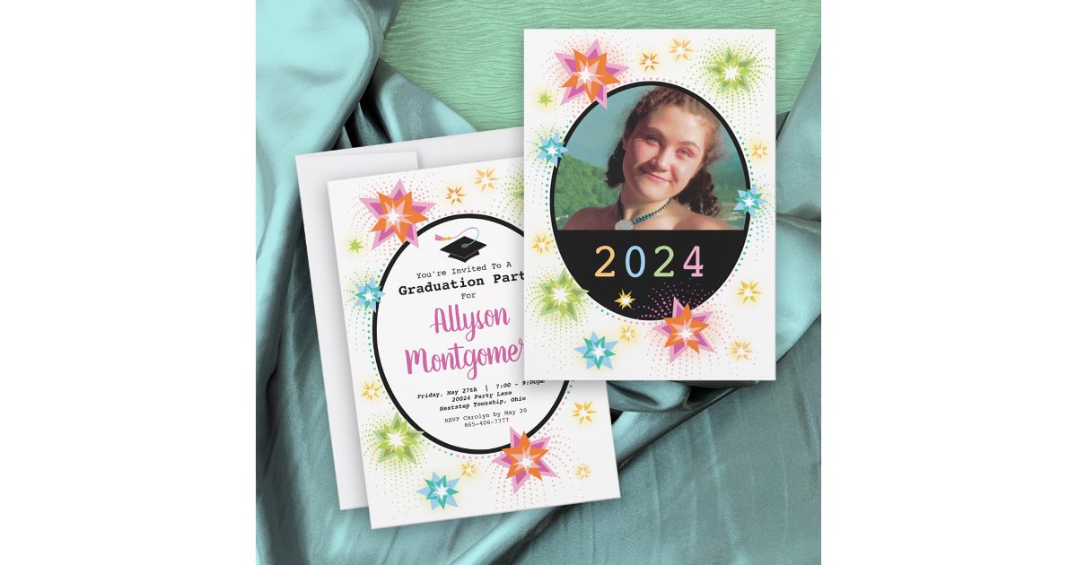 Fun Graduation Party Invitation | Zazzle