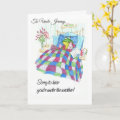Fun Green Frog Get Well Soon to Personalize Card | Zazzle