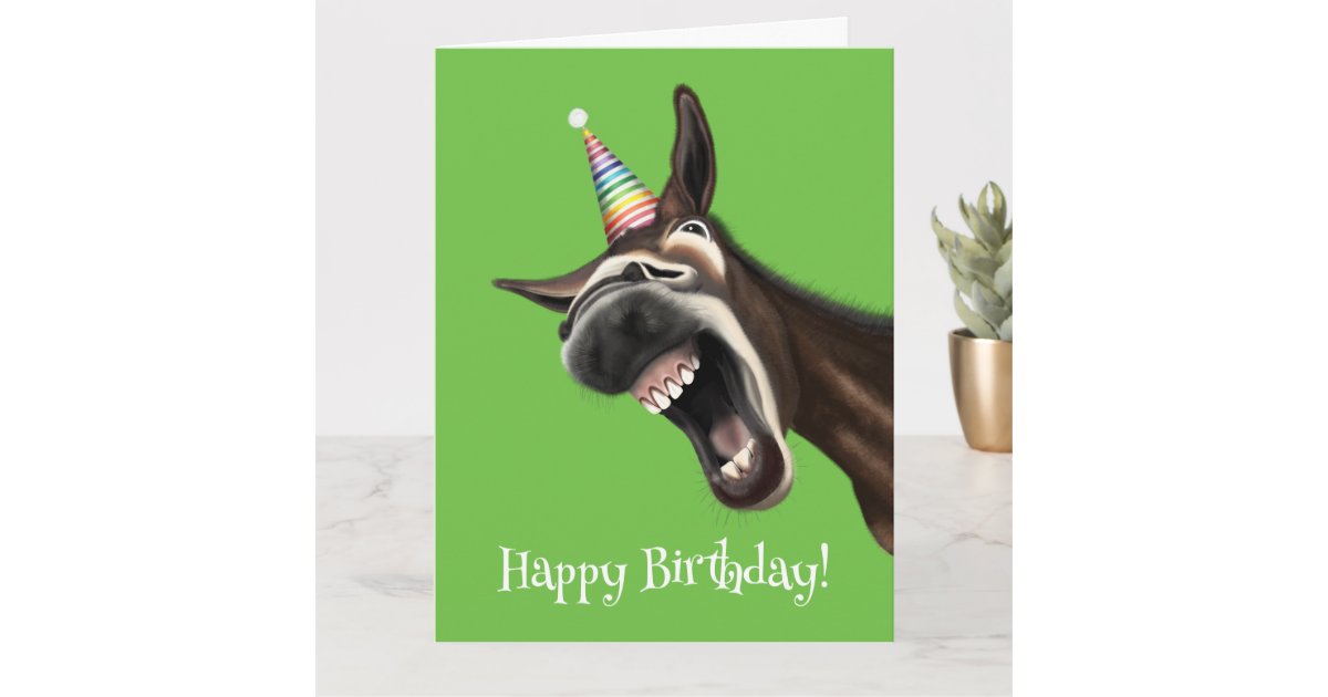 Fun Happy Birthday Card | Zazzle