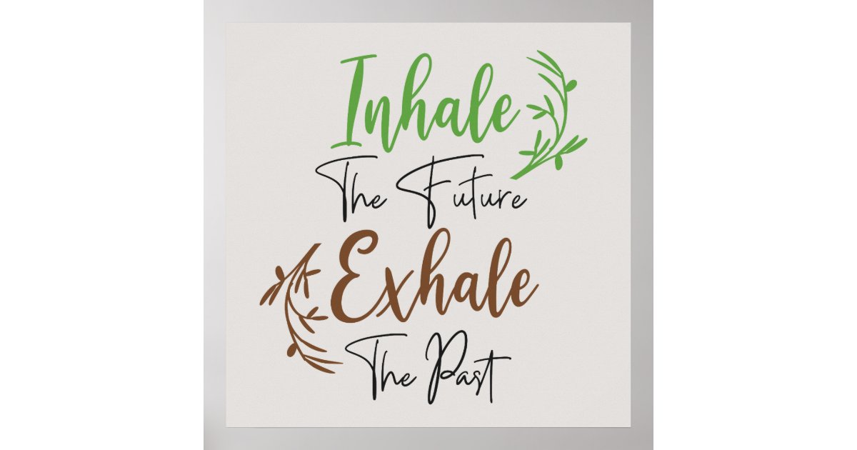 fun inspirational word art poster | Zazzle