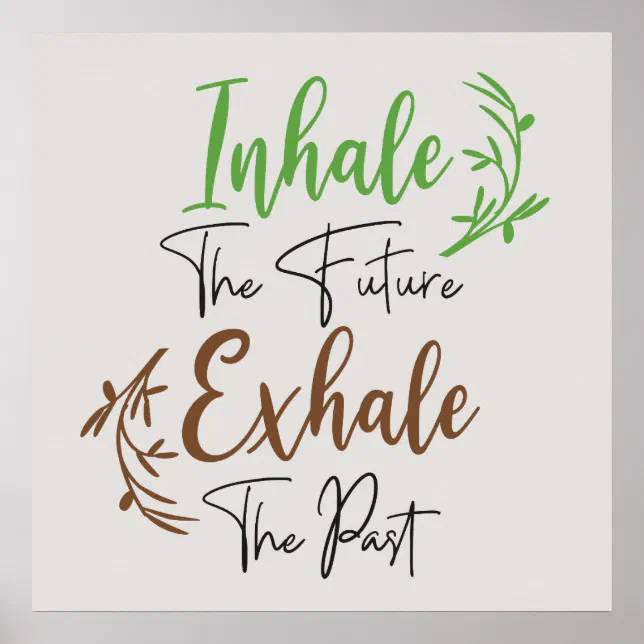 fun inspirational word art poster | Zazzle