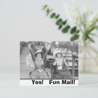 Fun Mail Celebration Postcard | Zazzle