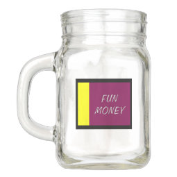 Fun Money Mason Jar | Zazzle