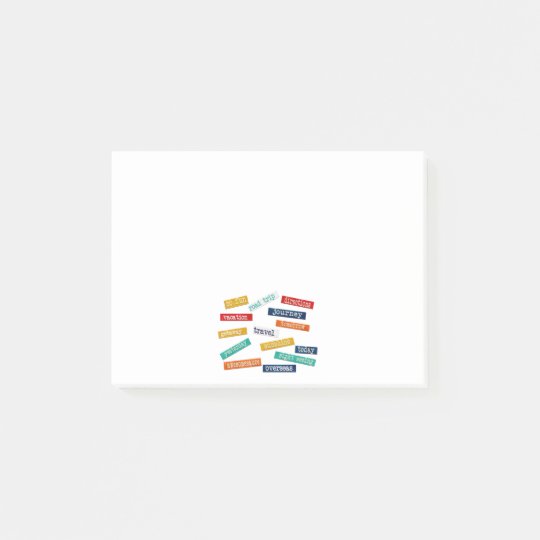 Fun Flip Flops Palm Tree Summer Yet Post-it® Notes | Zazzle.com