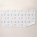 Fun Nautical Fish Pattern Bath Towel Set | Zazzle