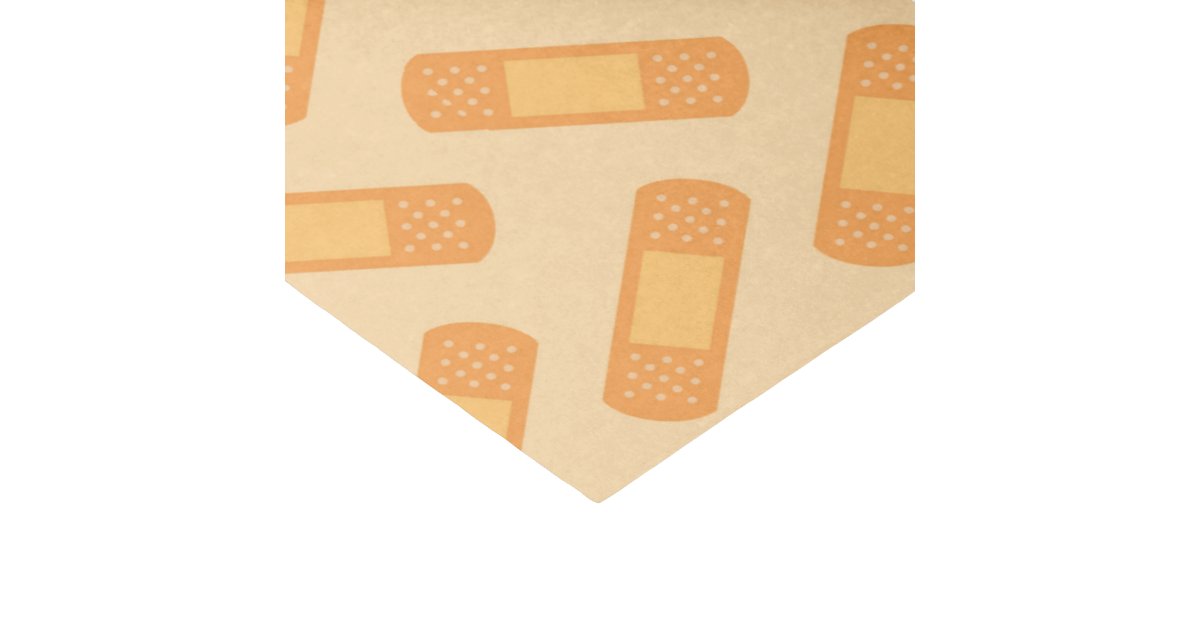 fun nurse bandage pattern wrapping paper | Zazzle