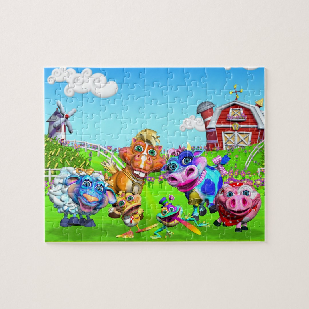 Fun Old MacDonald Puzzle | Zazzle