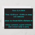 fun party invitation | Zazzle