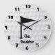 Fun Personalized Golf Large Clock | Zazzle