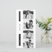 Fun Photo Booth Bookmark Theme Save The Date | Zazzle
