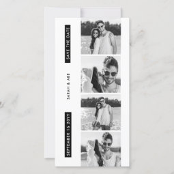 Fun Photo Booth Bookmark Theme Save The Date | Zazzle