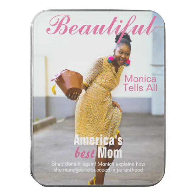 Fun Photo Puzzle // Magazine Cover // Personalize | Zazzle