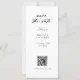 Fun Photobooth Strip QR Code Wedding Save the Date | Zazzle