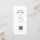 Fun Photobooth Strip QR Code Wedding Save the Date | Zazzle