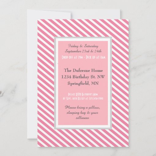 Fun & Pretty Classmate/School Birthday Invitation | Zazzle