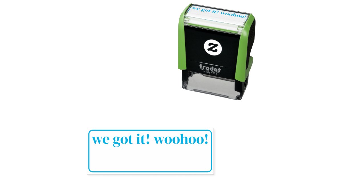 Fun Received Payment Small Office Accounting Self-inking Stamp | Zazzle
