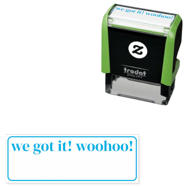 Fun Received Payment Small Office Accounting Self-inking Stamp | Zazzle