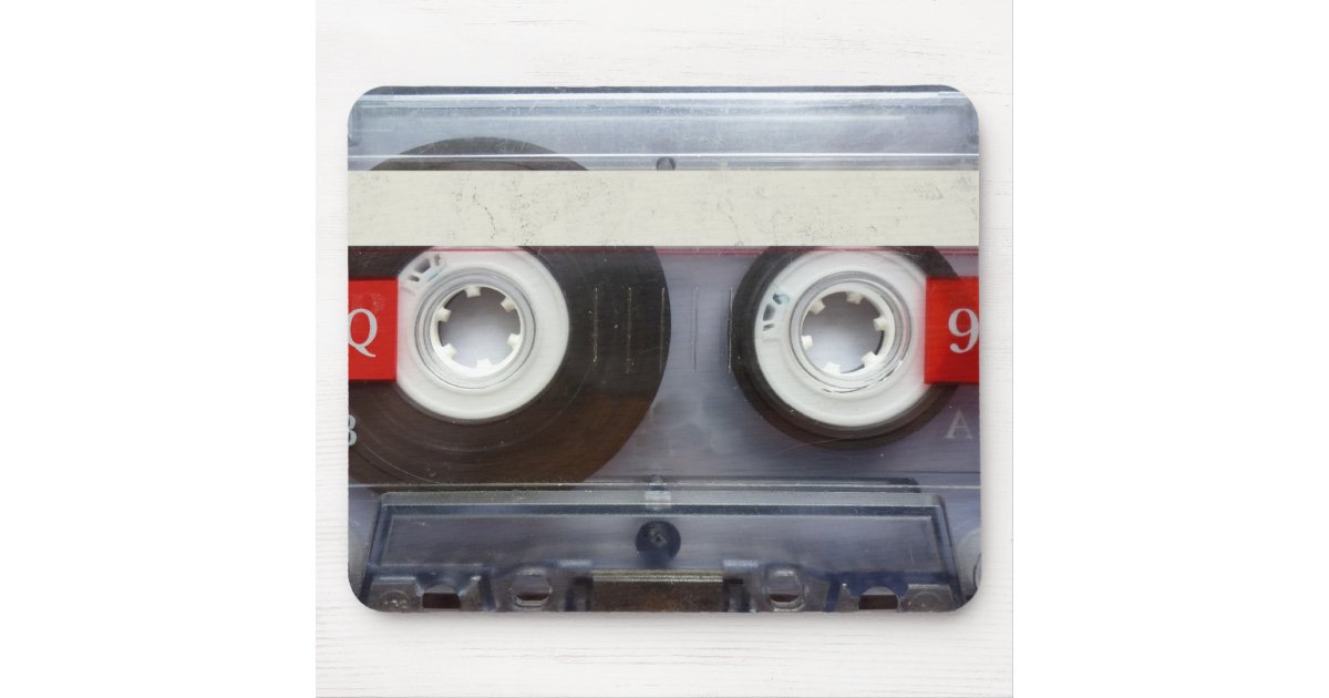 Fun Retro Cassette Tape Mouse Pad | Zazzle