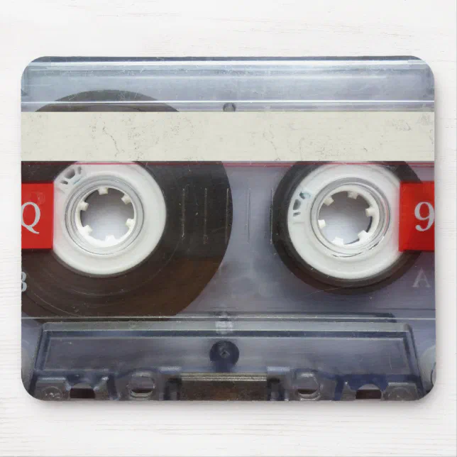 Fun Retro Cassette Tape Mouse Pad | Zazzle