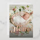 Fun retro hello rose gold photo birth announcement | Zazzle