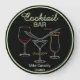 Fun Retro Home Cocktail Bar Wall Clock | Zazzle