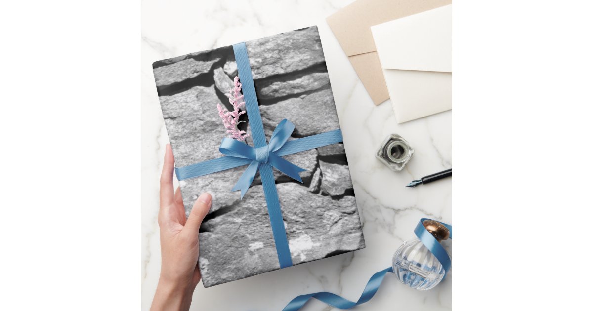 Fun Rock Pattern wrapping paper | Zazzle