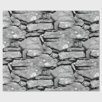 Fun Rock Pattern wrapping paper | Zazzle