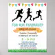 Fun run Marathon event template Poster | Zazzle
