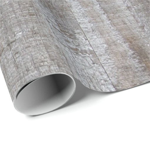Fun, Rustic, Gray, Barnwood, Wrapping Paper | Zazzle