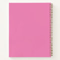 Fun Science Chemistry Laboratory Custom Pink Name Notebook | Zazzle