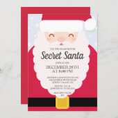 FUN Secret Santa Gift Exchange Party Invitation | Zazzle
