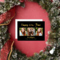 Fun Snapshots Foil Happy New Year Card | Zazzle