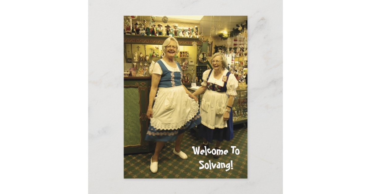 Fun Solvang Postcard! Postcard | Zazzle