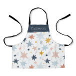 Fun Star Pattern Fabric | Zazzle