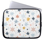 Fun Star Pattern Fabric | Zazzle