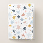 Fun Star Pattern Fabric | Zazzle