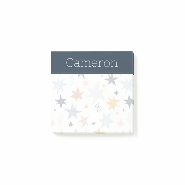 Fun Star Pattern Fabric | Zazzle