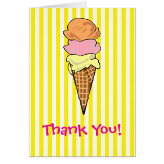 Ice Cream Thank You Gifts on Zazzle