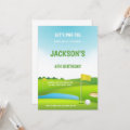 Fun Tee Time Party for Kids Invitation | Zazzle