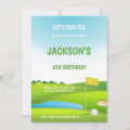 Fun Tee Time Party for Kids Invitation | Zazzle