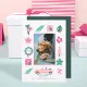 Fun Tropical Christmas Lets Roll Convertible Photo Holiday Card | Zazzle