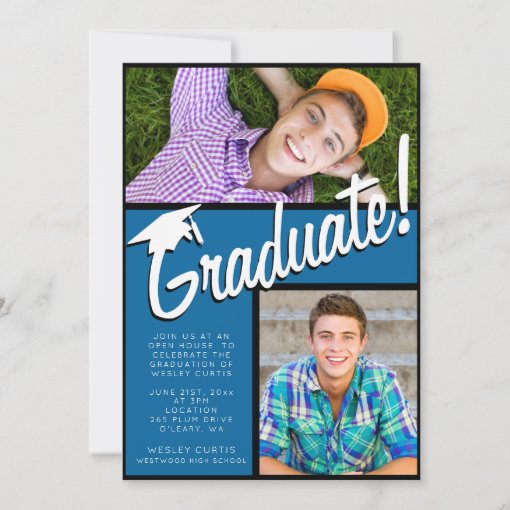 Fun & Unique Graduation Announcements | Zazzle