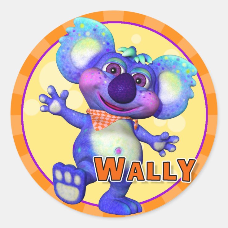 Fun Wally Stickers | Zazzle