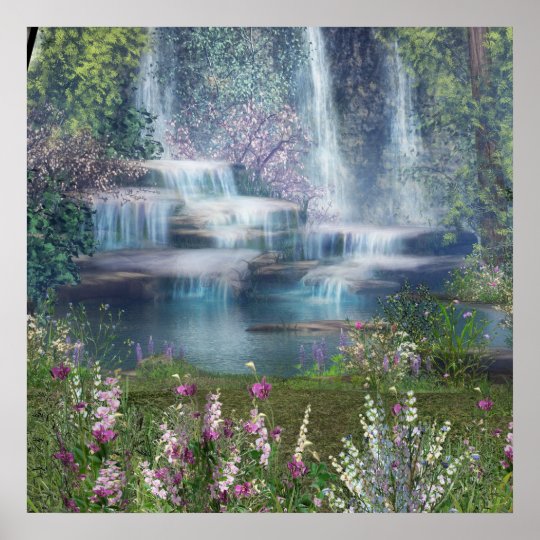 Fun Waterfalls poster | Zazzle.com