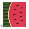 Fun Watermelon Binder | Zazzle