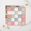 Fun Whimsical Infographic Photo Save the Date | Zazzle