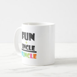 Funcle Definition Fun+uncle=Funcle Funny Fun Uncle Coffee Mug | Zazzle